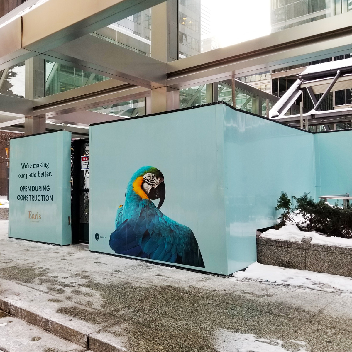 Hoarding Graphics - Greenloc Environmental Hoarding Inc.